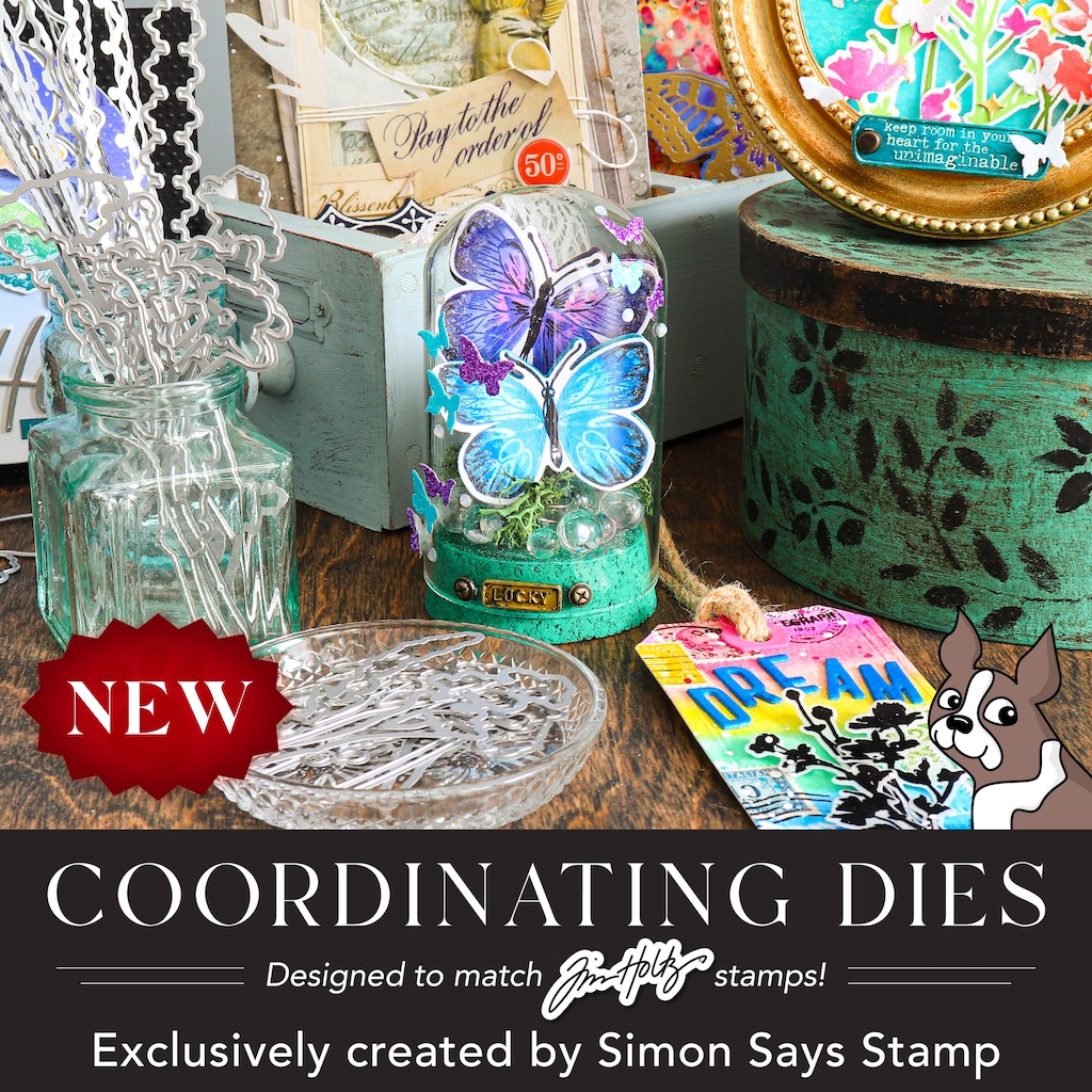 NEW Simon Says Stamp Exclusive Coordinating Dies Designed to match Tim ...