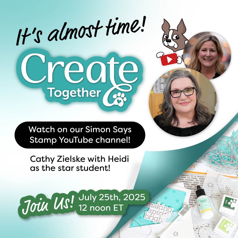 TODAY is the DAY! It’s Almost Time to Create Together with Cathy Zielske!