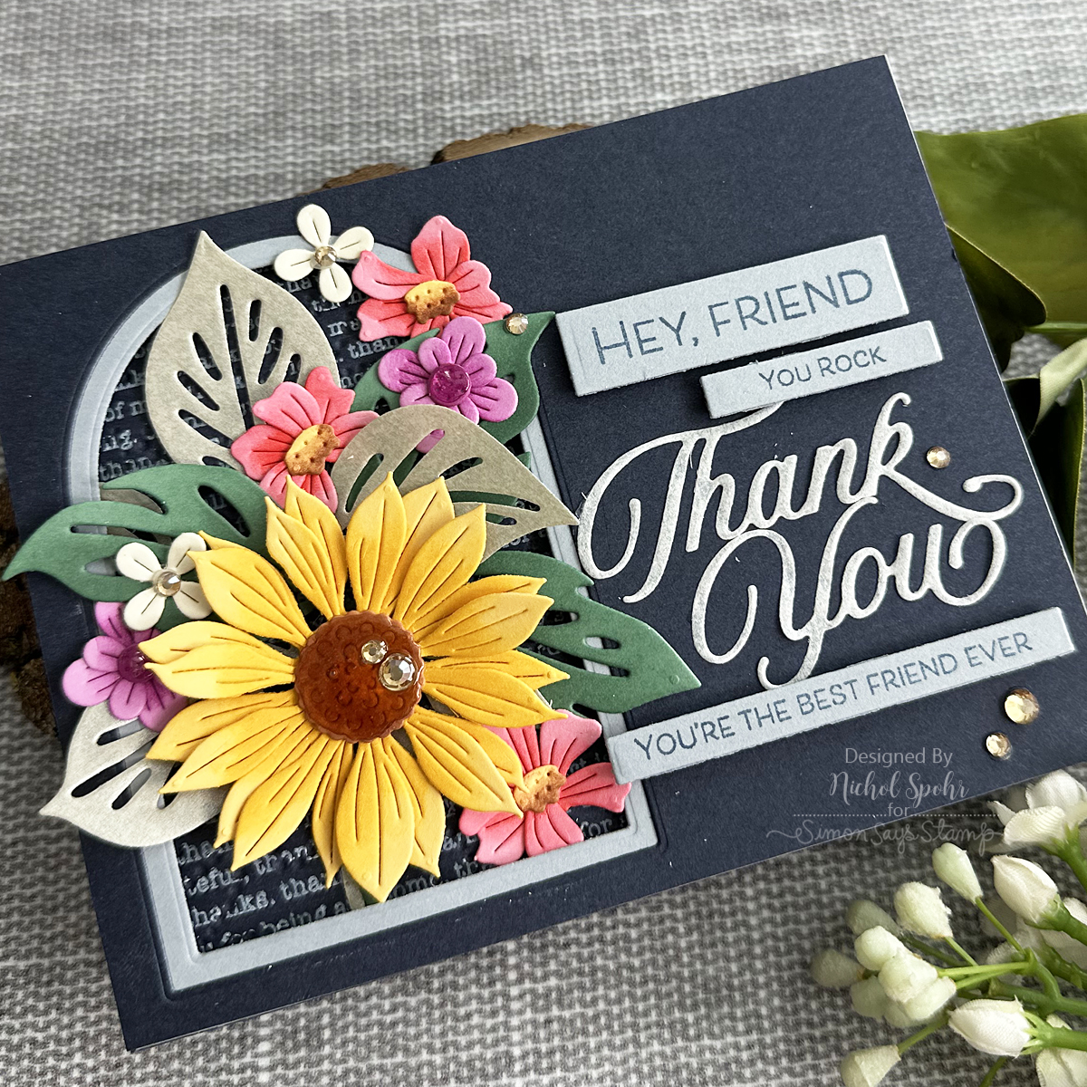 Design a BREATHTAKING Floral Card That Blooms with Style: Making the Cut
