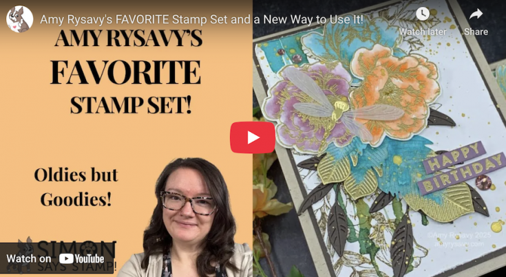 Oldies but Goodies with Amy Rysavy! A NEW Birthday Card idea!