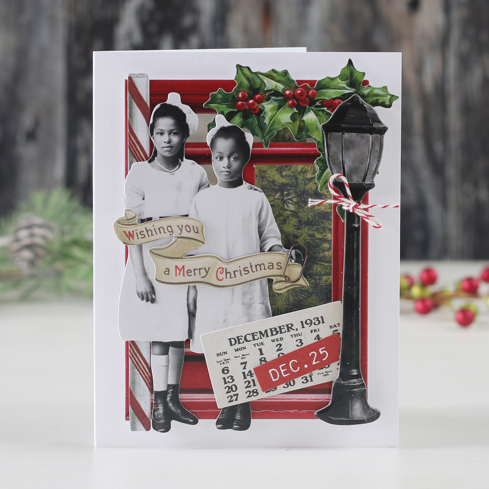 Tim Holtz Holiday Collage Christmas in July Class Inspiration Part 1 ...