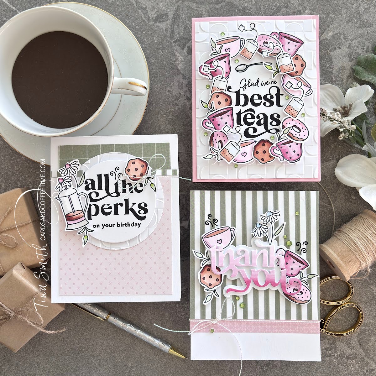 Card Kit Reveal and Inspiration: Best-Teas!