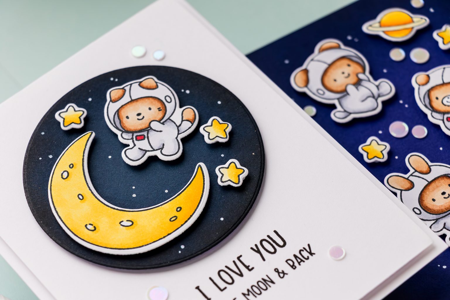 3 Easy + Fun Space-Themed Card Ideas