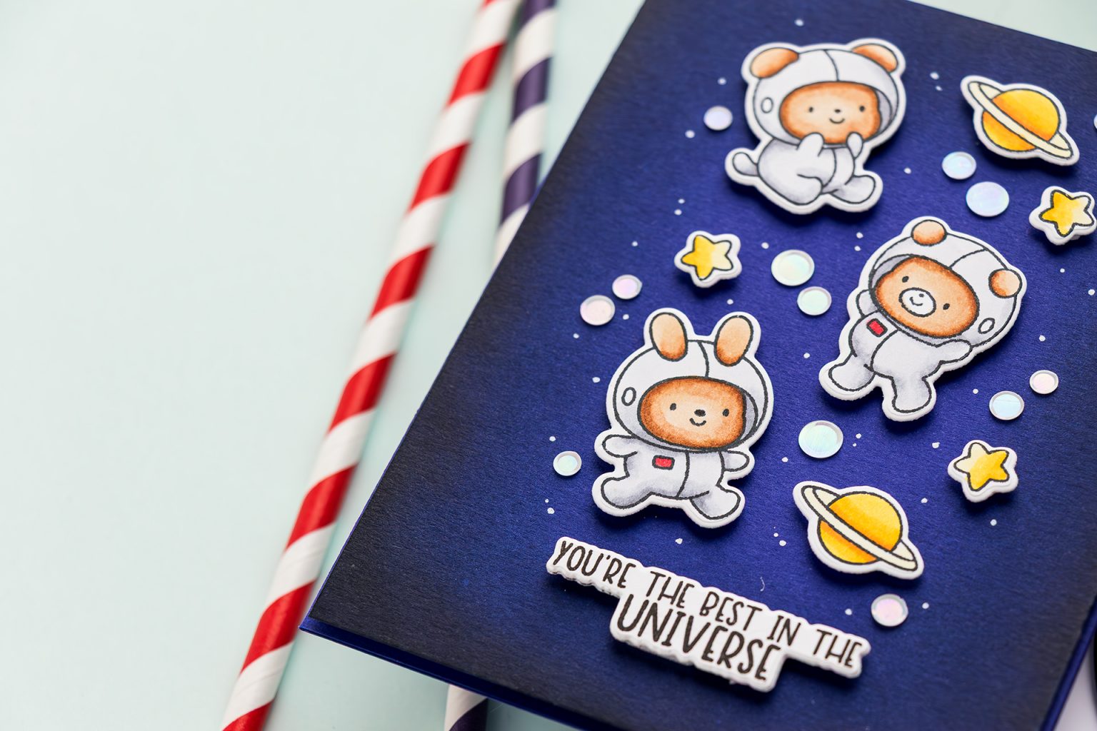 3 Easy + Fun Space-Themed Card Ideas