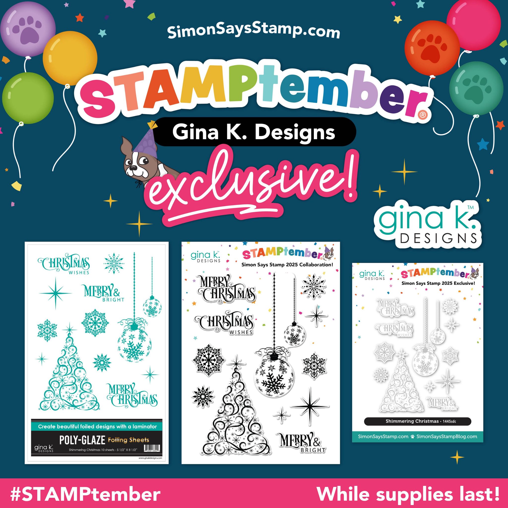 Gina K Designs STAMPtember® 2025 Exclusive Collaboration!