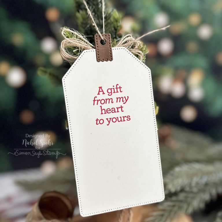 Step-by-Step Songbird Wreath Gift Tag—Adorable Results: Making the Cut